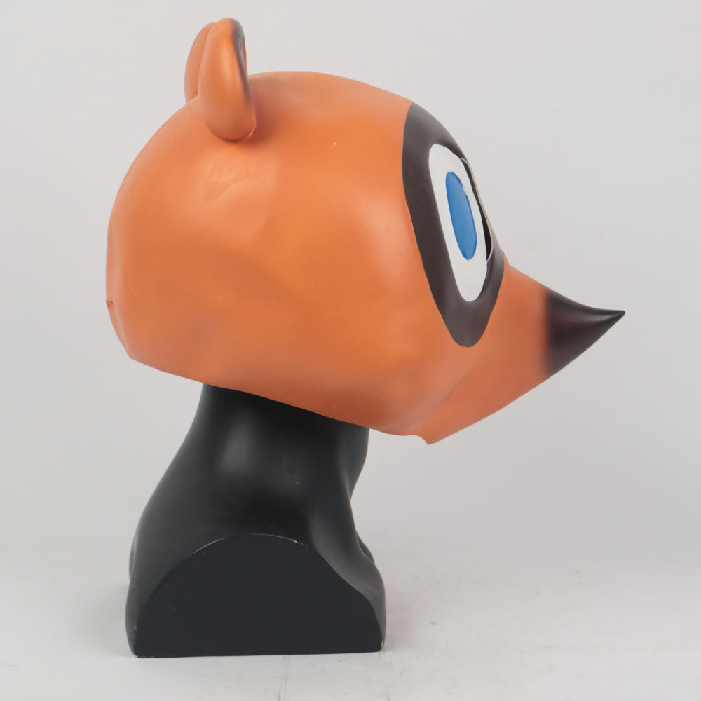 Animal Crossing Tom Nook cosplay Latex Helmet Halloween prop – BFJ Cosmart