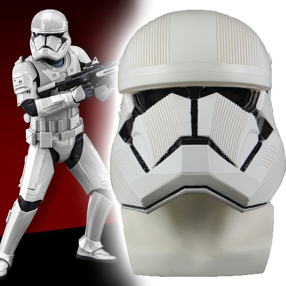 Star Wars 9 The Rise of Skywalker Sith Trooper White PVC Helmet Cospla ...