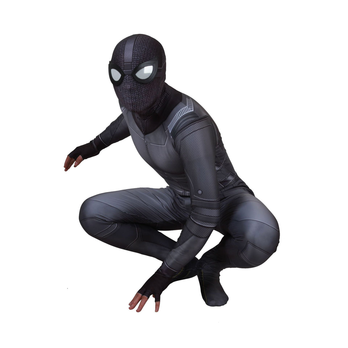 Movie New Version Spider-man Hero Expedition Stealth Battle Cosplay Co ...