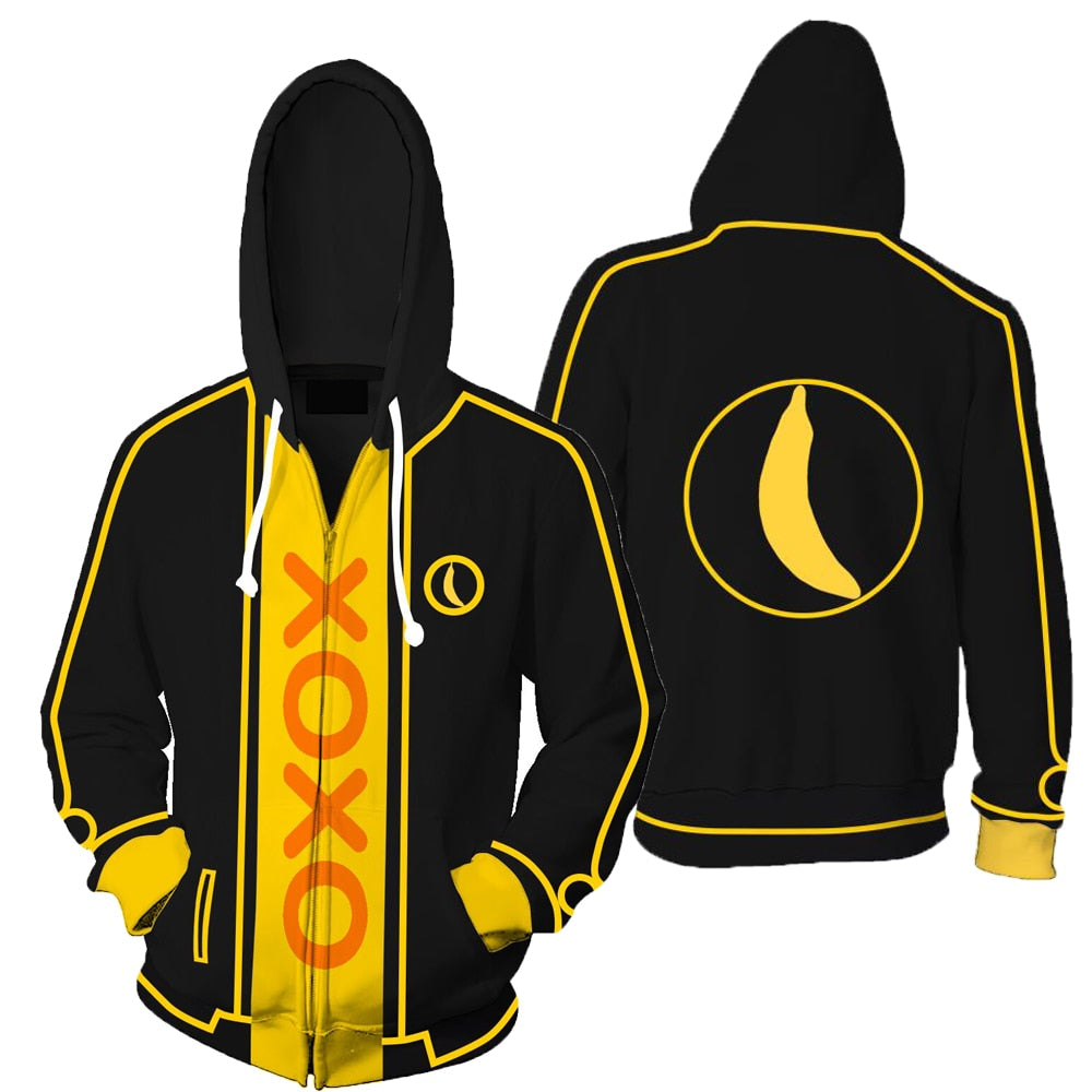 New Game My Friend Pedro Hoodie Cosplay Costume Coat Jacket Sweatshirt ...