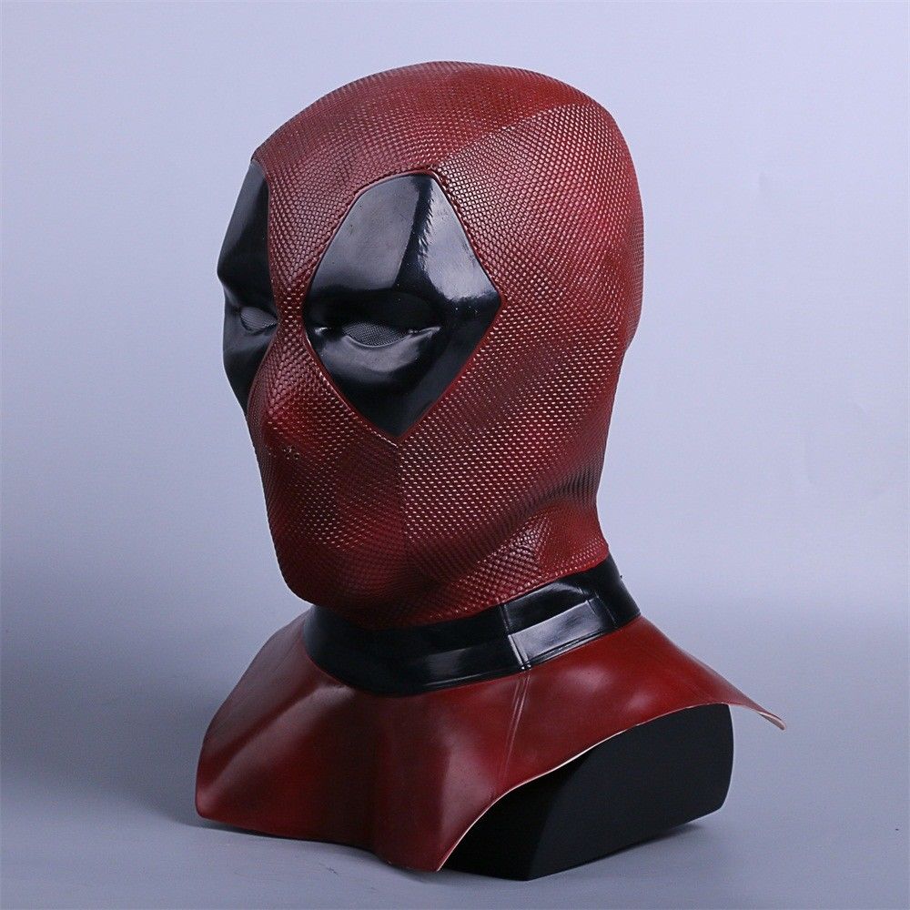 Deadpool 1-2 Mask Cosplay Superhero Deadpool Full Face Mask Breathable ...
